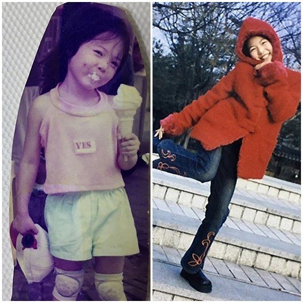Hyuna shares a bunch of childhood photos