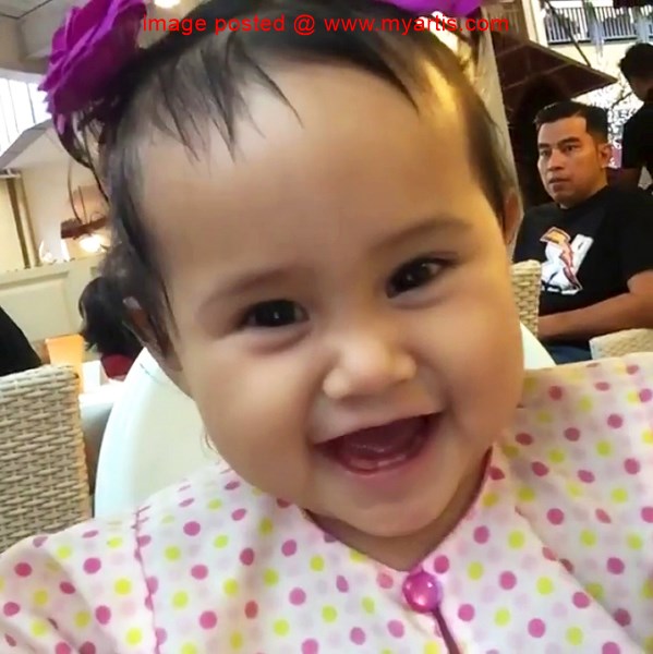 MYARTIS.COM | MYARTIS | MY | ARTIS: 5 GAMBAR - FIZZ FAIRUZ KONGSI WAJAH TERKINI ANAK KEDUA, AURORA