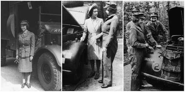 Elizabeth Serving in WWII: Rare Pictures of the Queen as a Driver and ...
