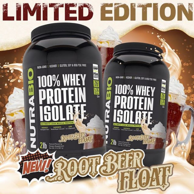 The Supp Plug: NutraBio Root Beer Float Whey Protein Now Available