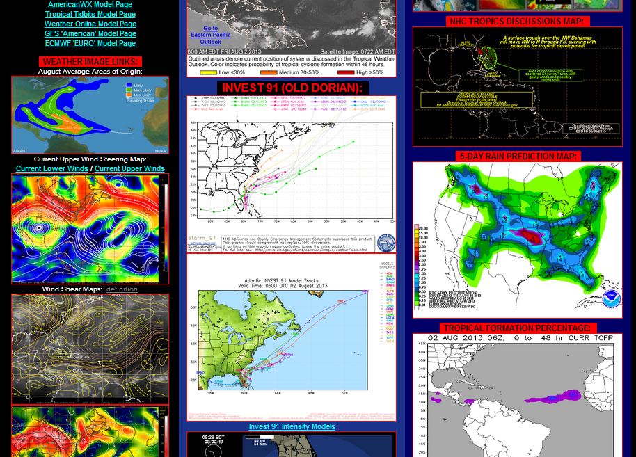 Hurricane Harbor: Old Dorian... Can He Make Miami or Is He Off to Catch ...