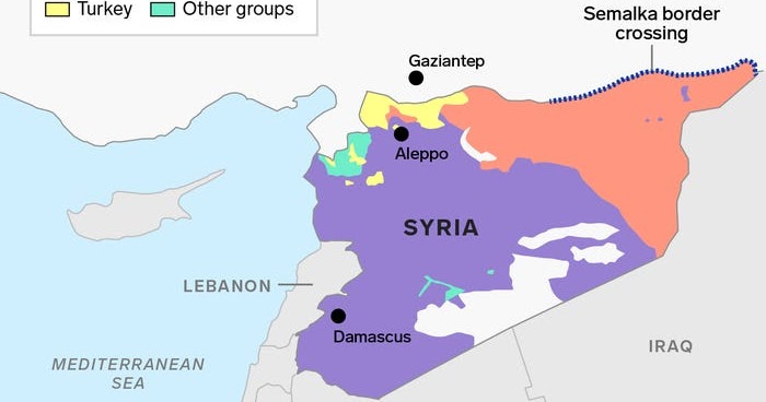 War News Updates: Here's Who Controls Syria Now