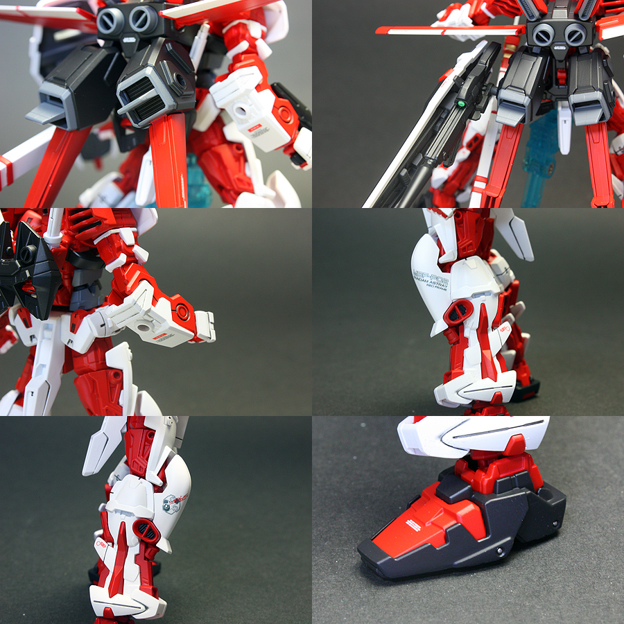 HG 1/144 Gundam Astray Red Frame (Flight Unit) + Caletvwlch Painted Build
