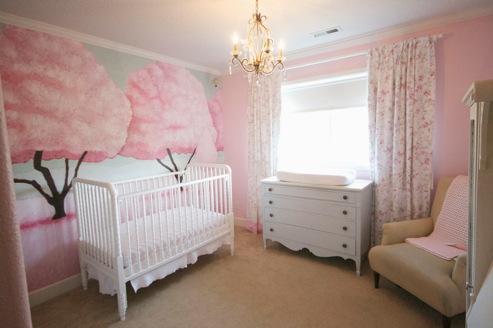 Dear Alisha: Sugary Sweet, Cotton Candy Pink Baby Girl's Room