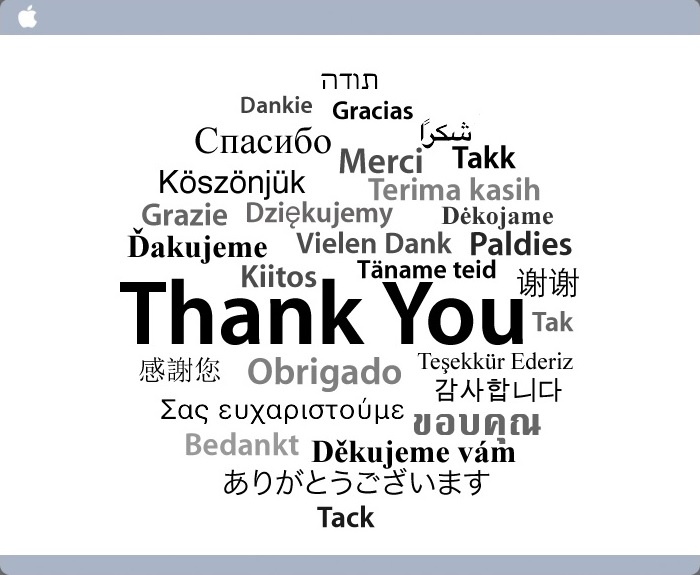 POPEYE'S VIEW: Thank You