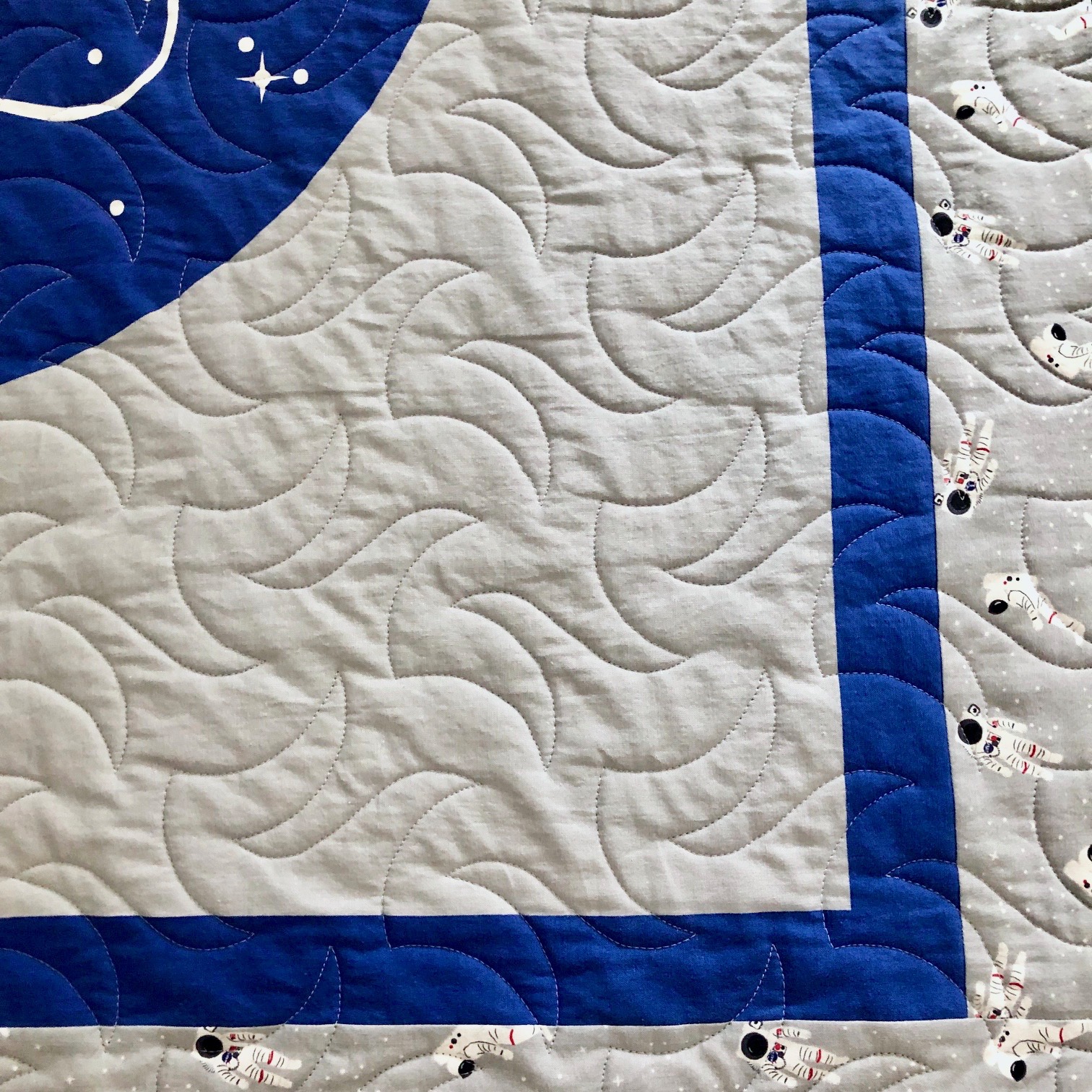 NASA Quilt Finished! - Stories from the Sewing Room