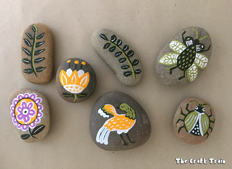 12 Gorgeous Painted Rock Ideas to Beautify Your Garden