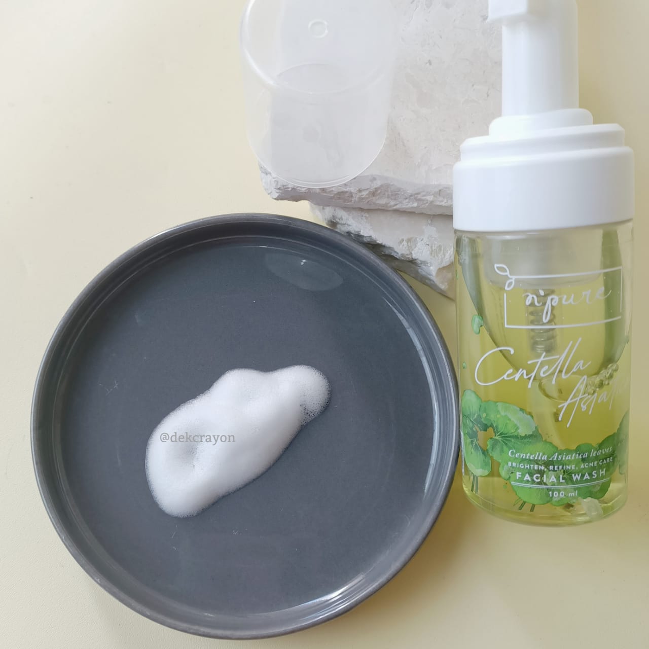 Review N'pure Centella Asiatica Facial Wash | dekCrayon tata | Blogger ...