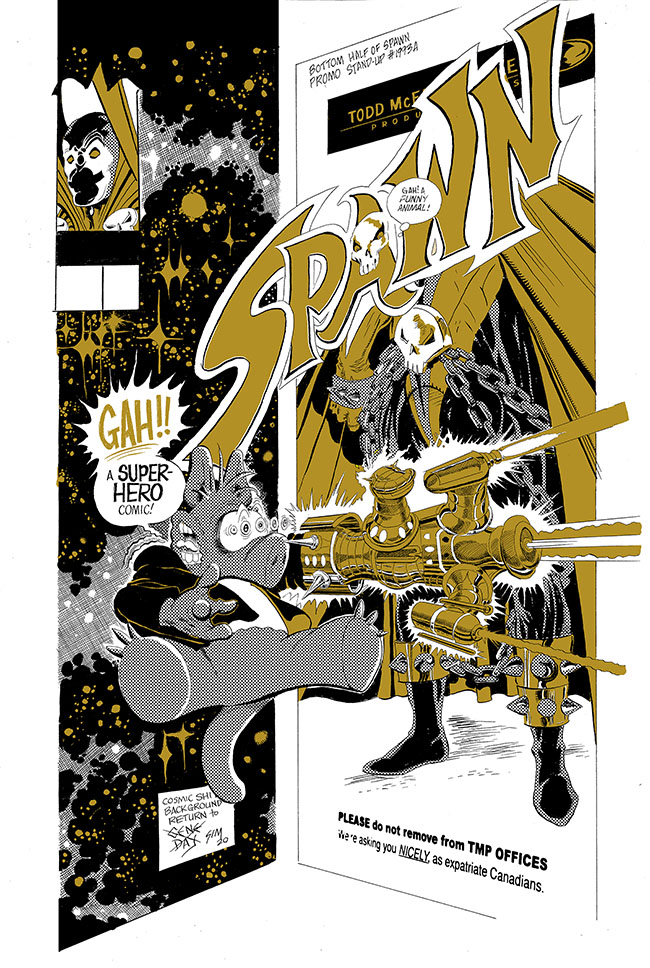 A MOMENT OF CEREBUS: SPAWN #10 Gold Cover Variants