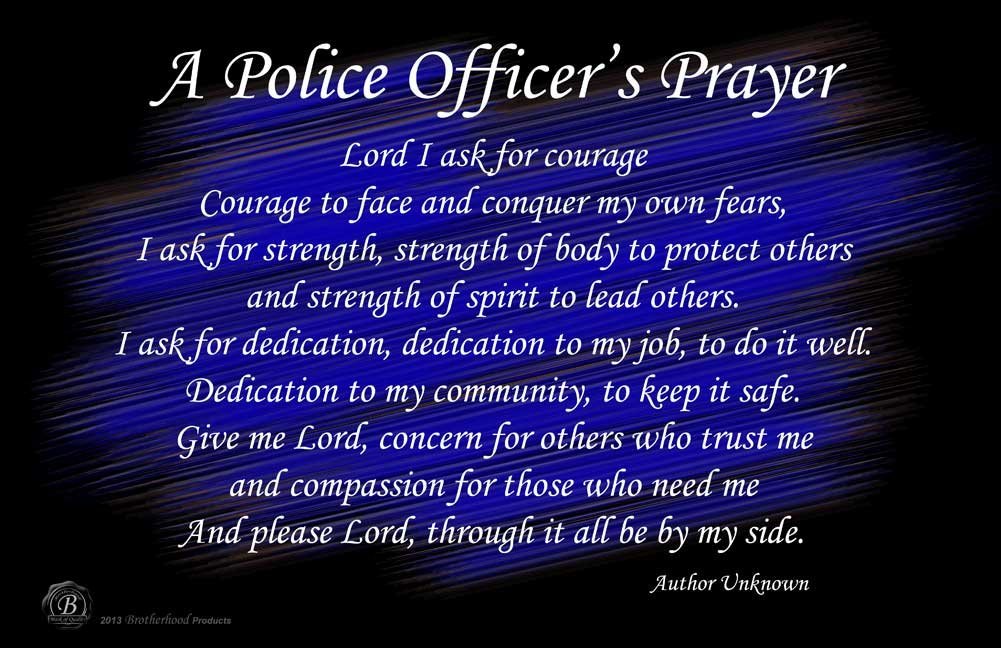 Fallen Police Officer Prayer
