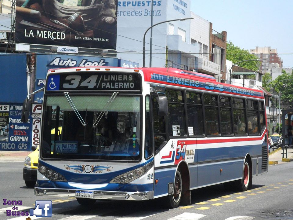 Colectibus - Zona de Buses: LINEA 34