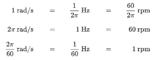 Cara Merubah RPM Ke Dalam RAD/S - Curahan Guru