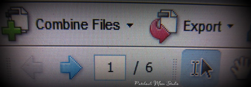 Patchouli Moon Studio: How to Print Selective Pages From an Adobe PDF