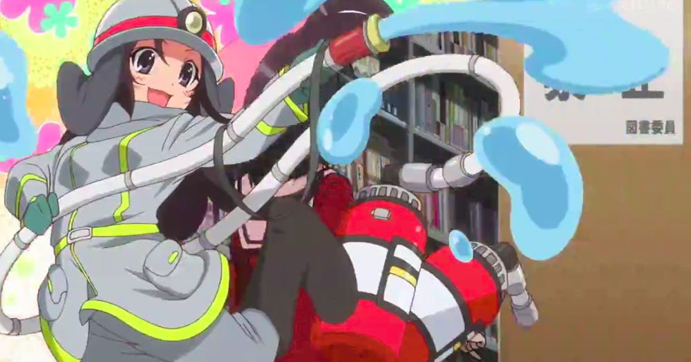 Firefighter anime girls | Animoe