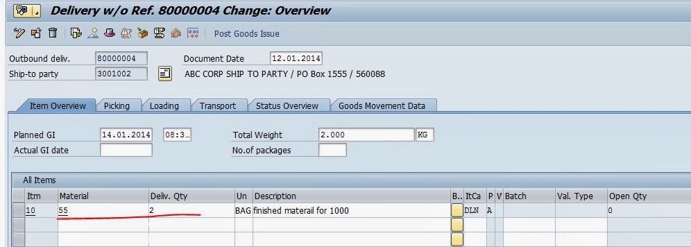 TECHSAP : Screen Enhancement for Delivery item of VL01N/VL02N Tcode By ...