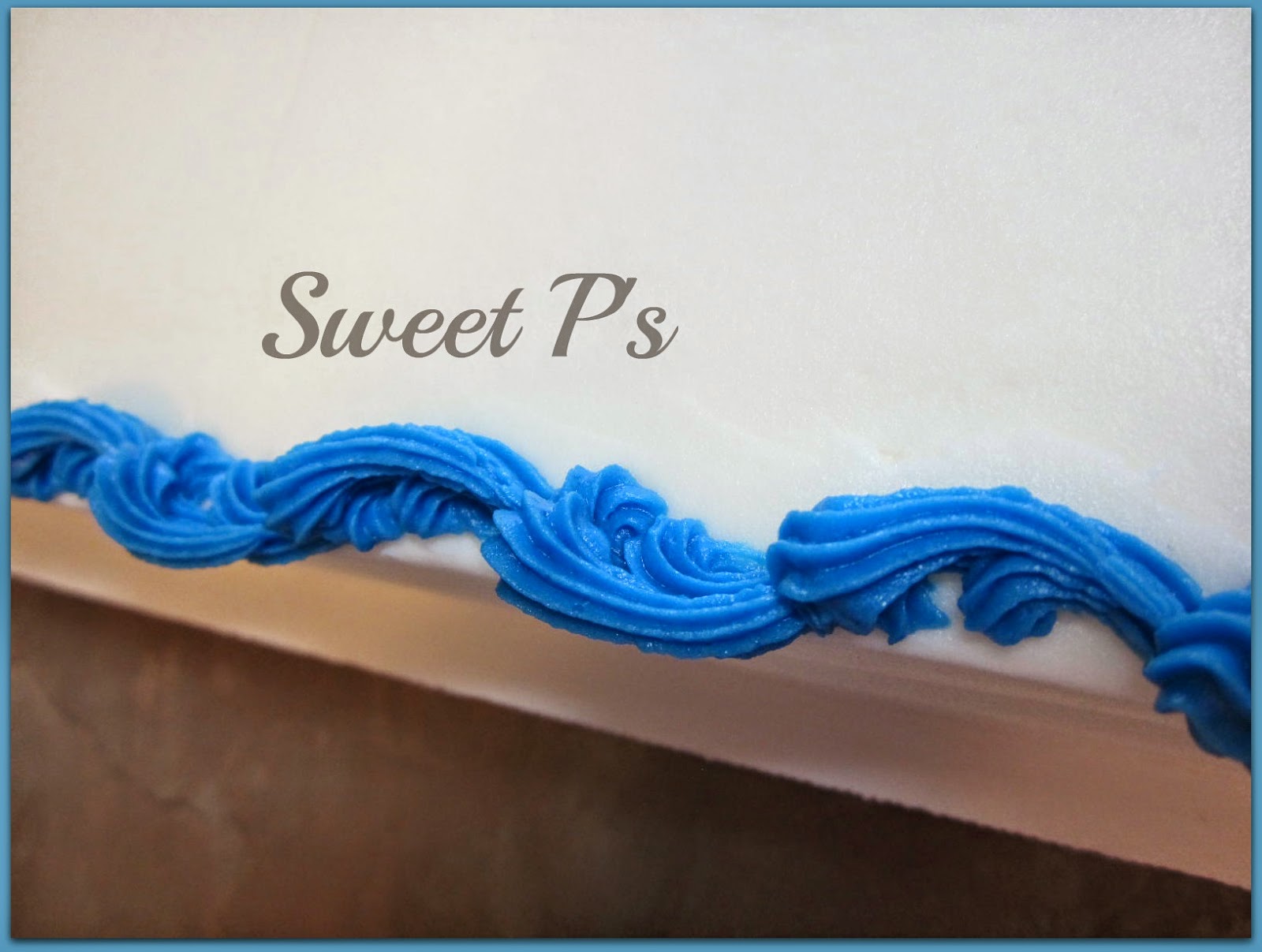 Simple Buttercream Borders | Sweet P's Cake Decorating & Baking Blog