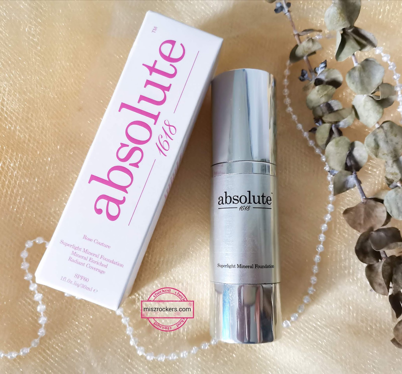 PRIMER SERUM DAN FOUNDATION ABSOLUTE 1618, MESRA WUDHU, DIFORMULASI ...