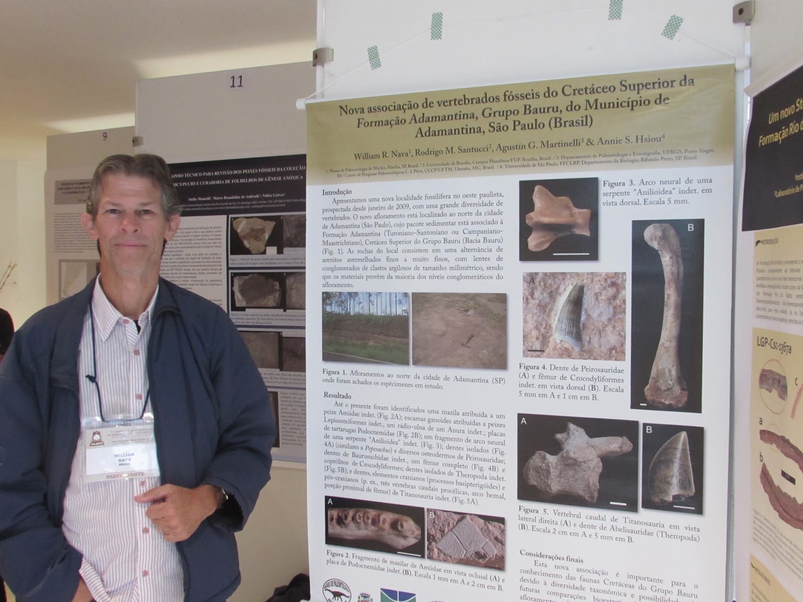 Dinossauros em Marília: Nosso paleontólogo William Nava participou no ...