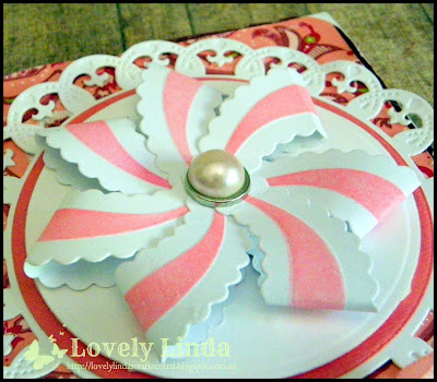 Lovely Linda's Craft Central!!: Spellbinders Stack and Fan Flower