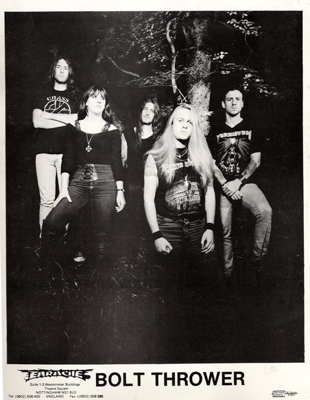 Metalic Attack: Bolt Thrower - The IVth Crusade (1992) + (USA Reissue ...