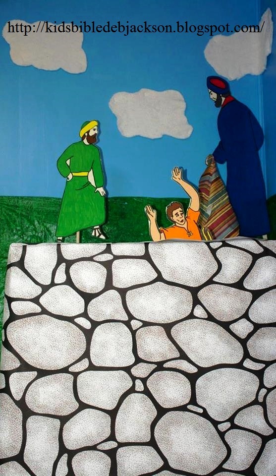 Wall Decorating by Nicole: Jacob & Joseph | Bible Fun For Kids