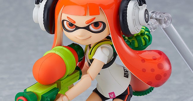 Splatoon figma Splatoon Girl action figure [Good Smile Company]