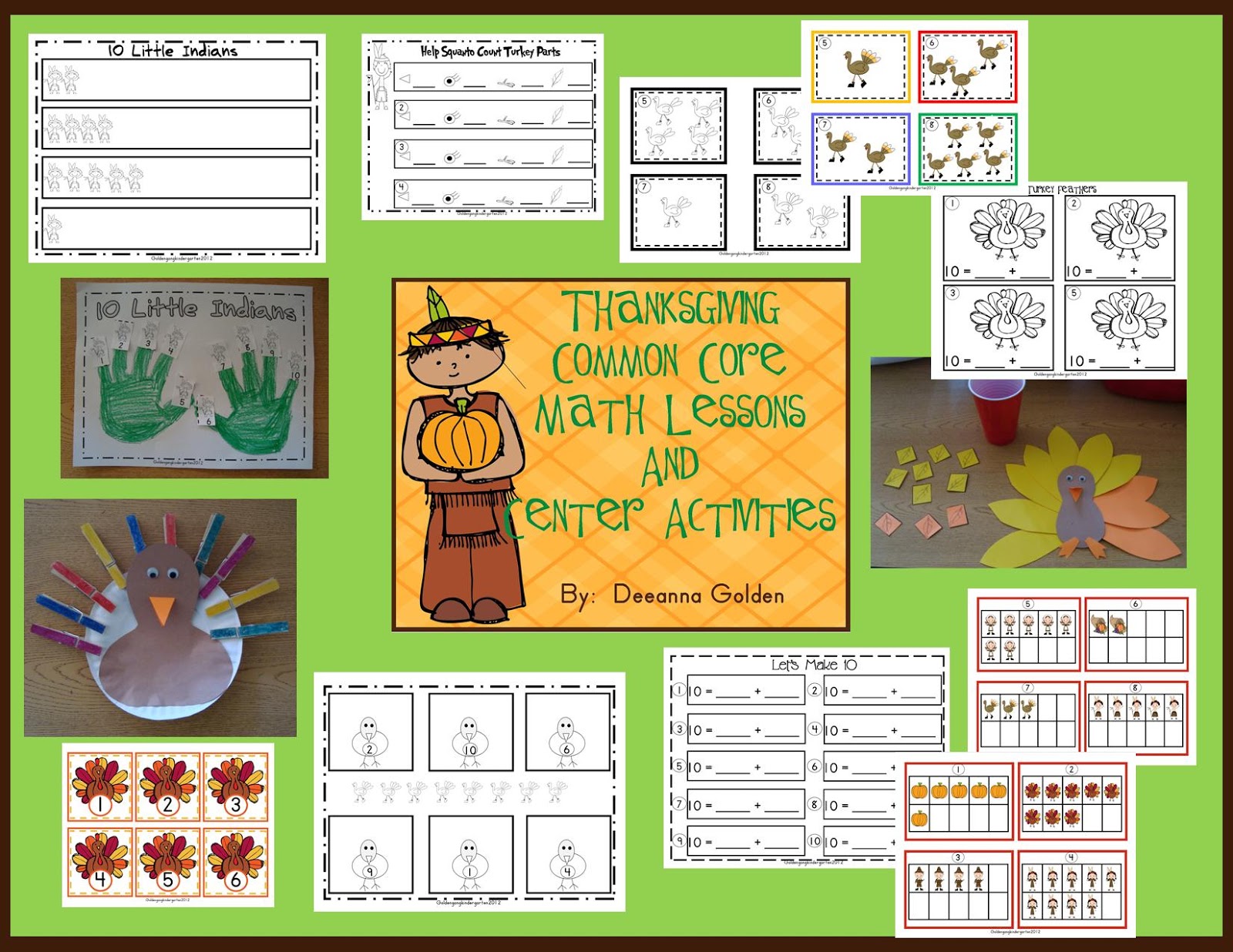 Golden Gang Kindergarten: November 2012