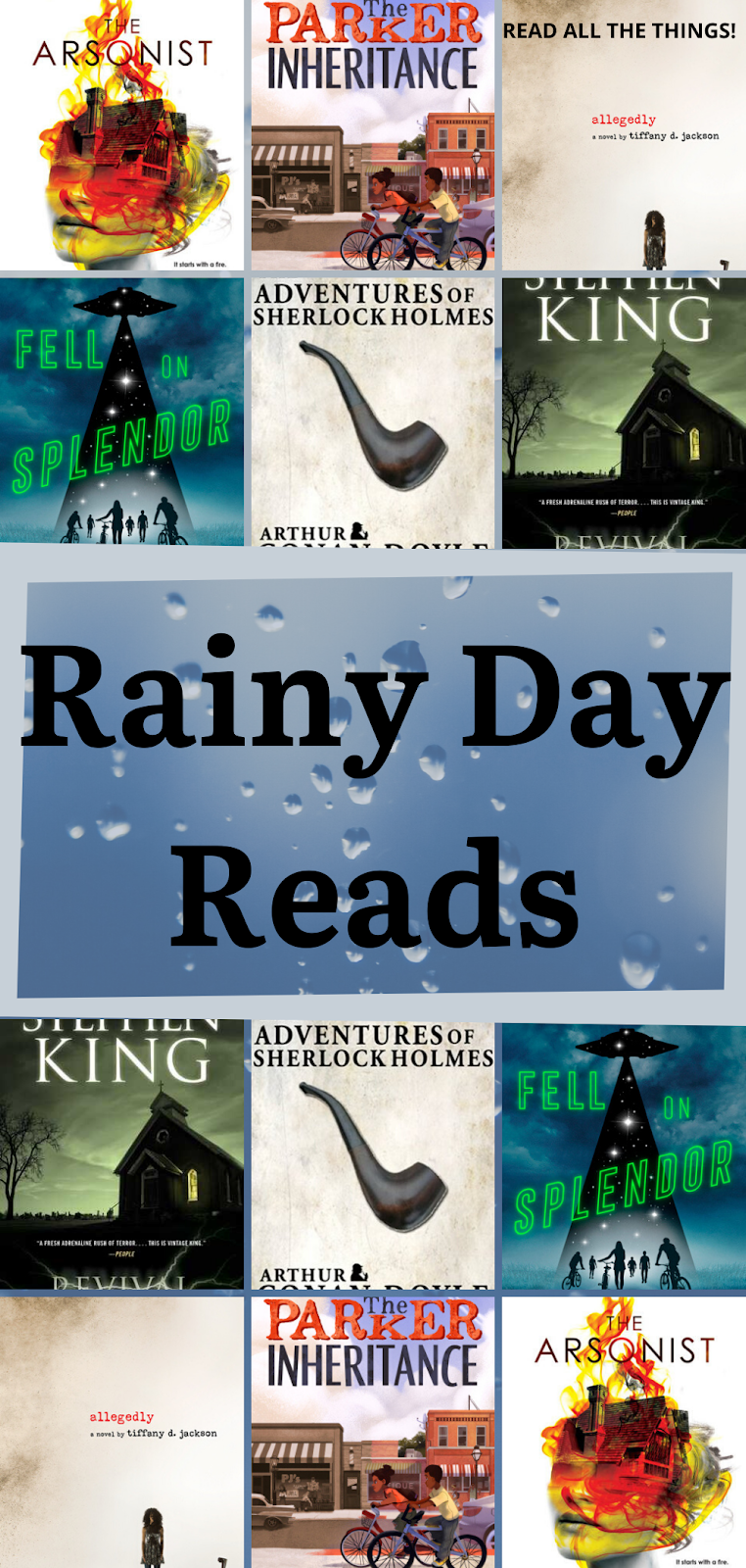 Read All The Things!: Top Ten Tuesday: Rainy Day Reads
