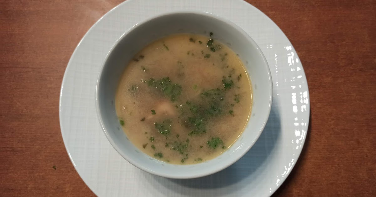 Soupe au poulet - Chorba blanche