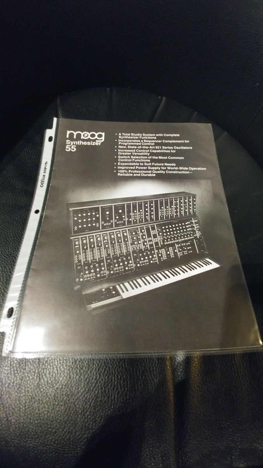 MATRIXSYNTH: Vintage MOOG Synthesizer Brochures