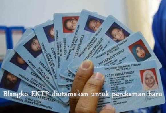 Blanko EKTP Prioritas Untuk Perekaman Baru - INFO ASN & PENDIDIKAN