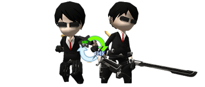Black Suit n Suspender Many - Aottg Lobby