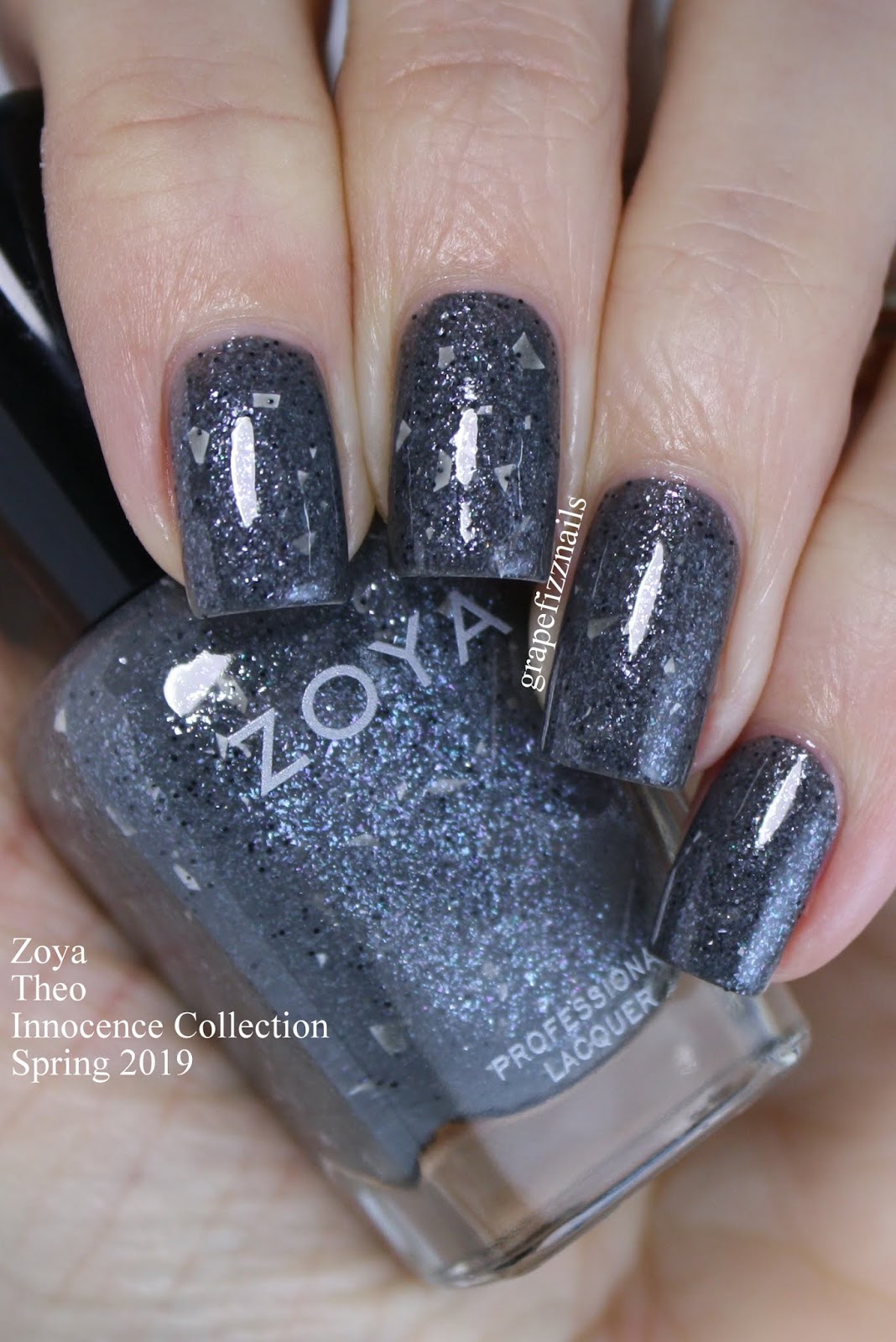 Grape Fizz Nails: Zoya Innocence Collection, Spring 2019