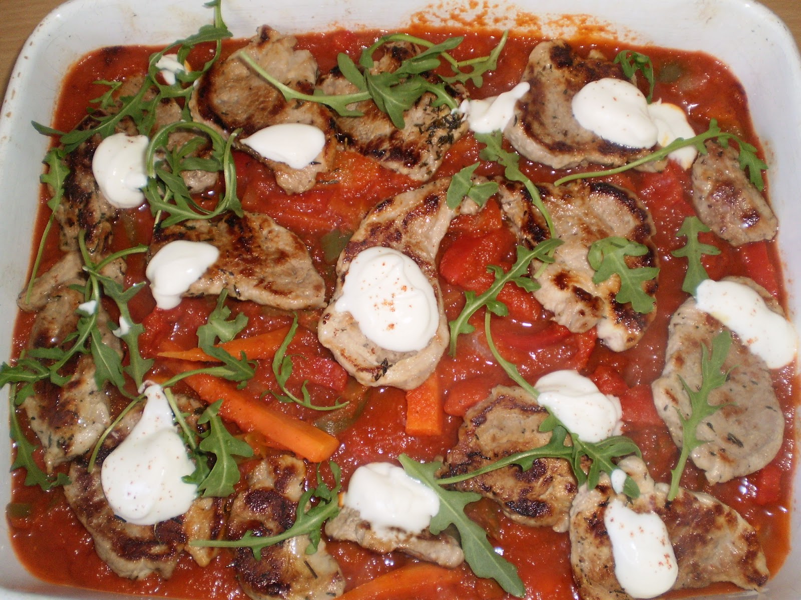 SOLOMILLO DE CERDO. ARROZ Y SALSA HUNGARA DE PIMIENTOS | Cocina