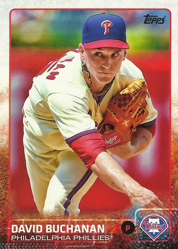 The Phillies Room: 2015 Topps #218 David Buchanan