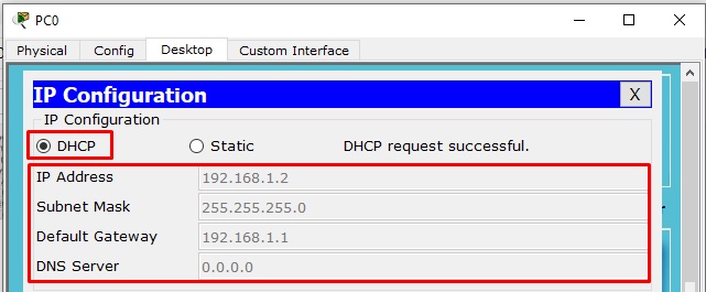 The Real It Solutions Dhcp Server Di Cisco Packet Tracer