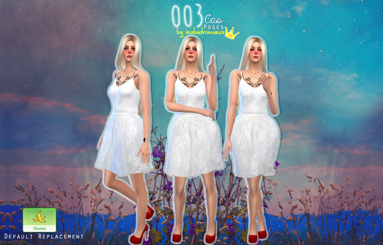 In a bad romance by Laura Peralta: Poses: 003 (CAS) - Default Replacement