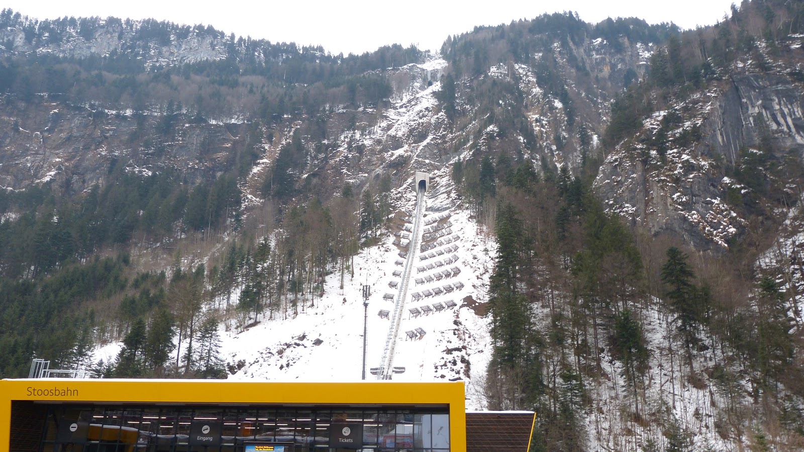 Hiking in Switzerland – Gabrielle and Urs: The Steepest Funicular in ...