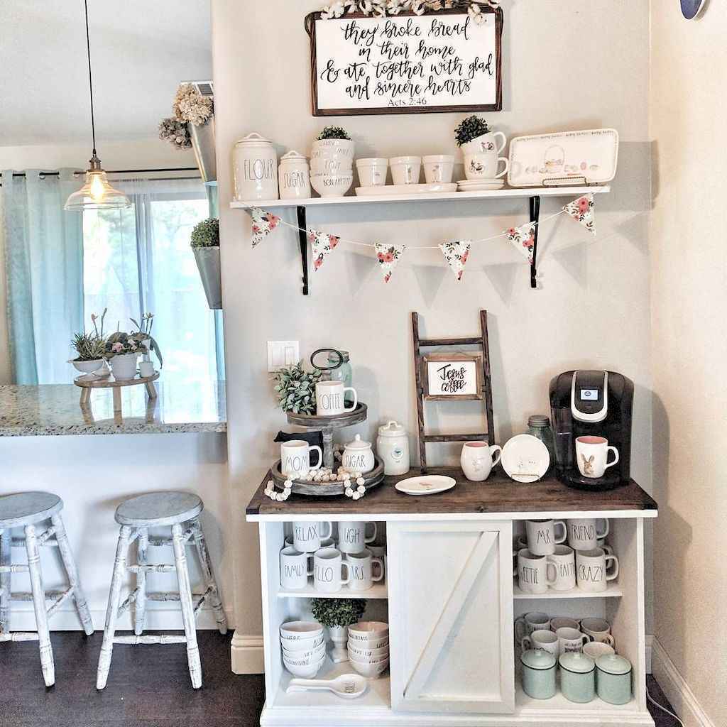 25+ DIY Home Coffee Bar Ideas for Coffee Addict - Bedroomm001
