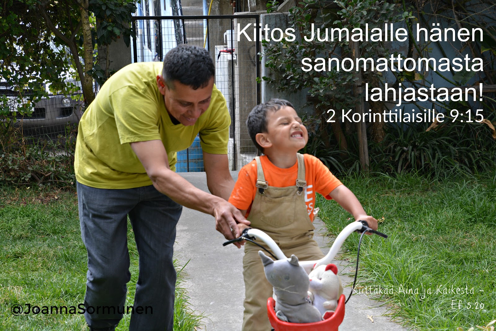 Kiittäkää Aina ja Kaikesta - Ef 5:20: Kiitos Jumalalle hänen ...