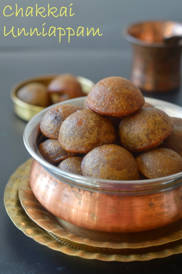 Palakkad Chamayal: Chakkai Appam/Unniappam - Guest Post