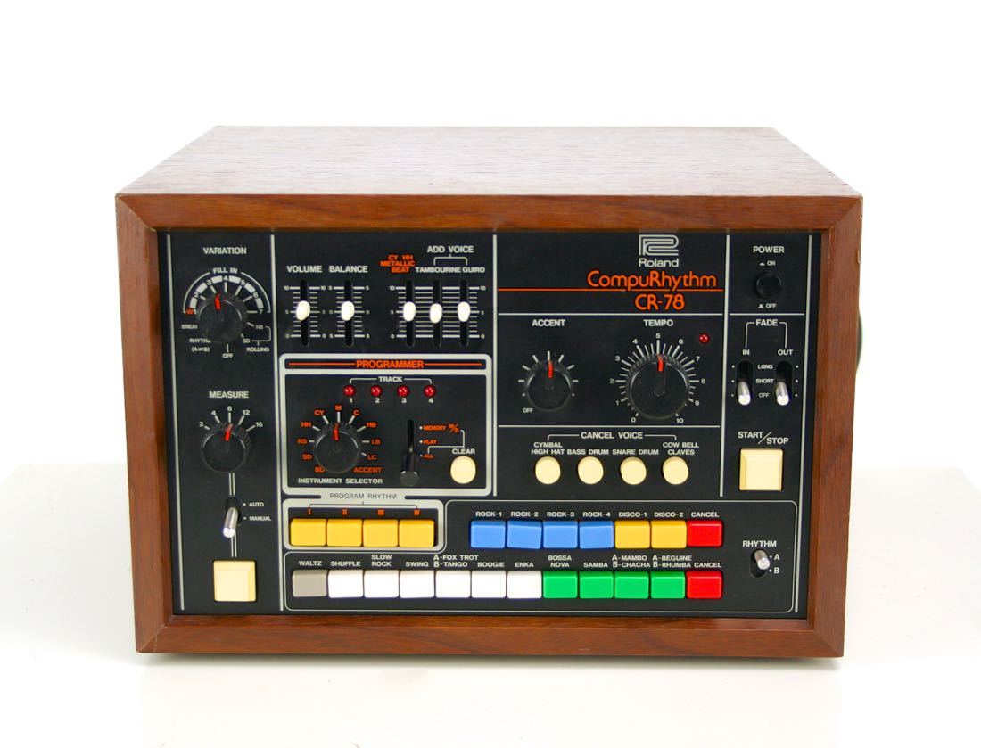 MATRIXSYNTH: BEAUTIFUL Vintage ROLAND CR-78 CompuRhythm Analogue Drum ...