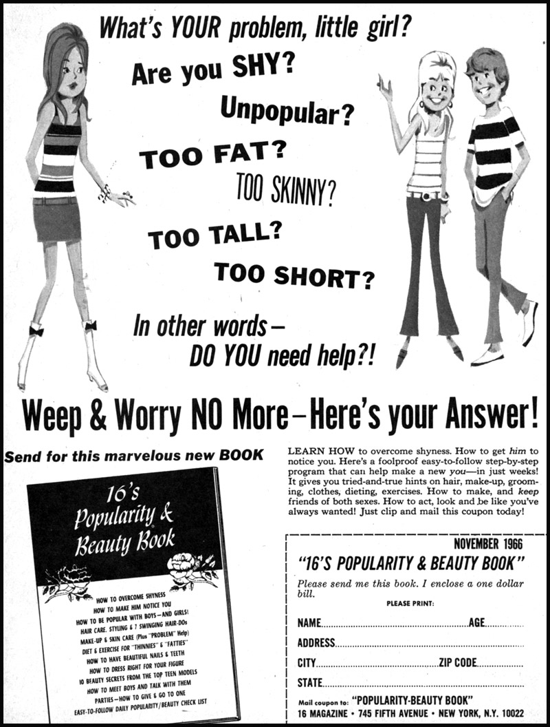 Magazine Advertisements For Teenagers