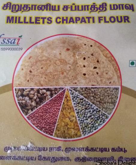Shoba's Delight: Mixed Millet Chapati
