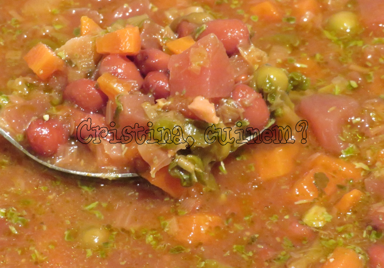 Cuinem?: Minestrone con il pesto *Itàlia Cuinem?: Minestrone con il pesto *Itàlia