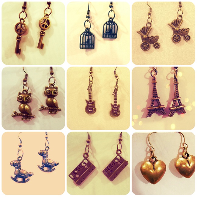 the moda: Accesorios Vintage Torre Eiffel (Collares, reloj, anillos ...