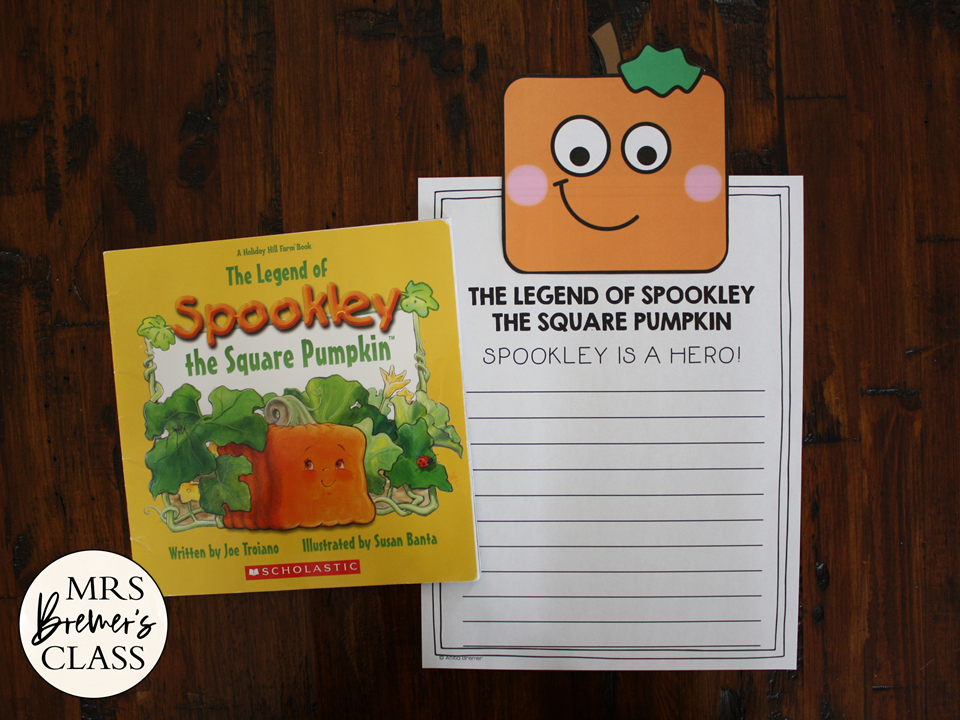 Spookley the Square Pumpkin | Fall Book Activities and Craftivity for ...