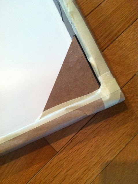 {Jessica Stout Design}: {Holiday Decorating} Day 4: DIY Butcher Paper Art