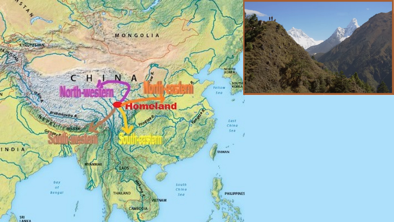Tibetan Language Map