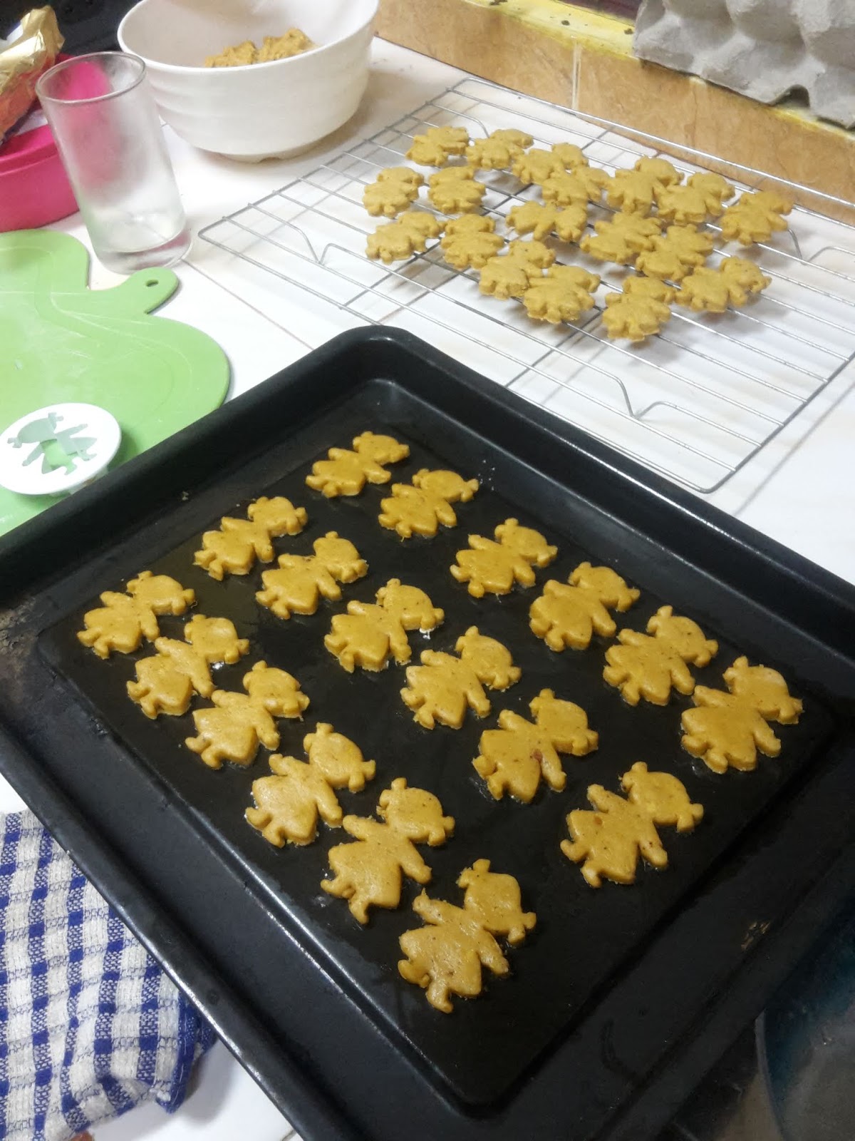 LITTLE ASHA JOURNEY: Biskut Baby Homemade :Homemade Baby Teething Biscuit